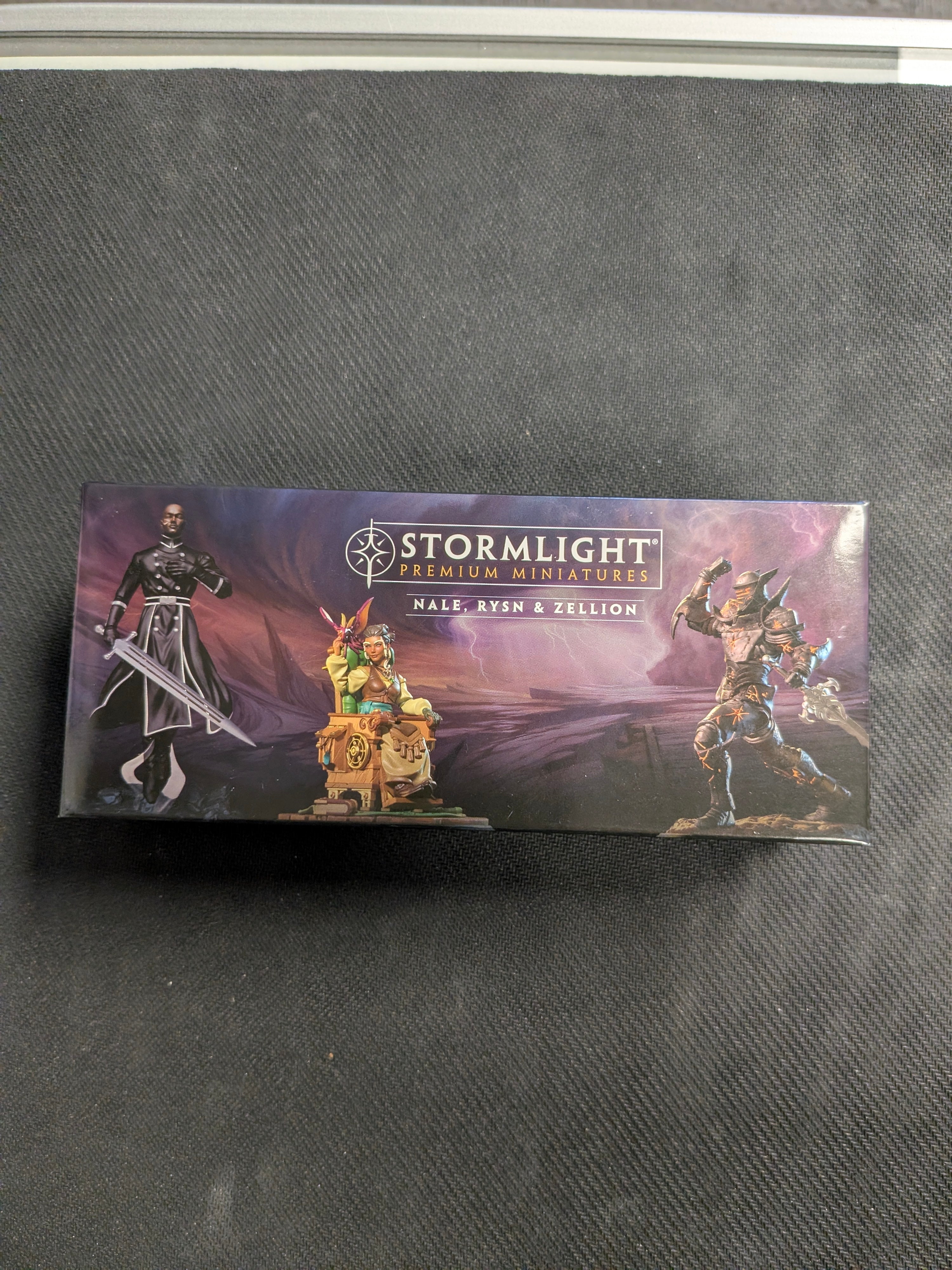 Stormlight Premium Miniatures: Nale, Rysn, & Zellion – For Honor And Glory