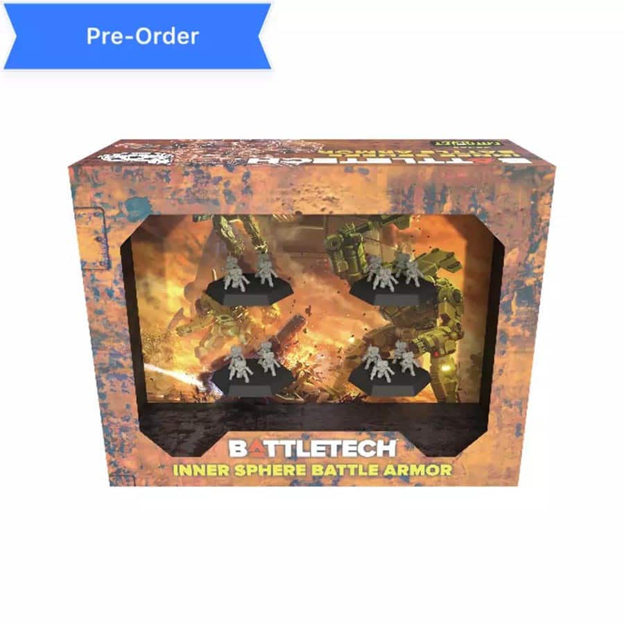 BATTLETECH: INNER SPHERE BATTLE ARMOR PLATOON FORCEPACK – For Honor And ...